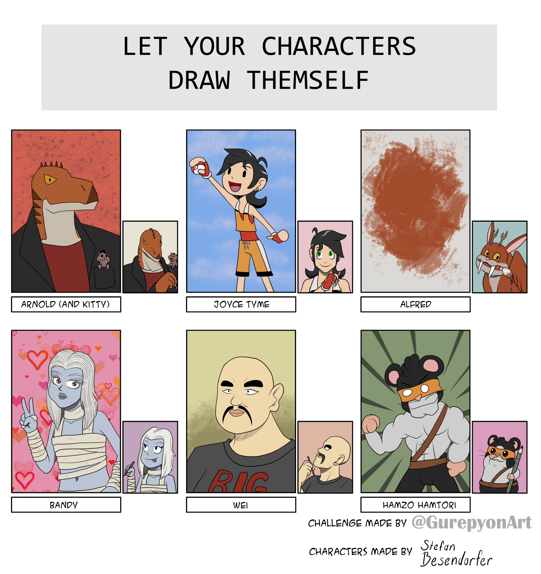 Let Your Characters Draw Themself By Stefandorfer On Deviantart