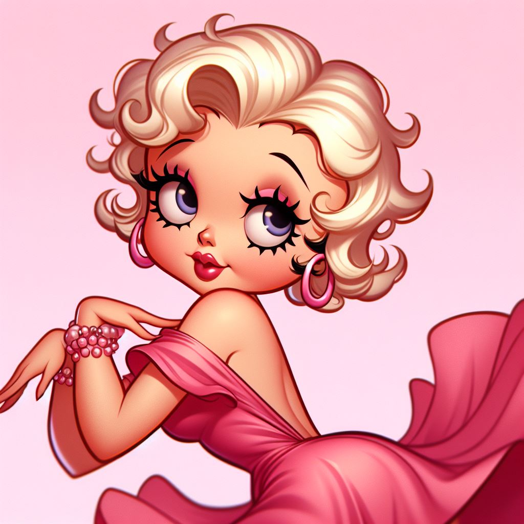 Blonde Betty Boop In Pink By Loki 667 On Deviantart