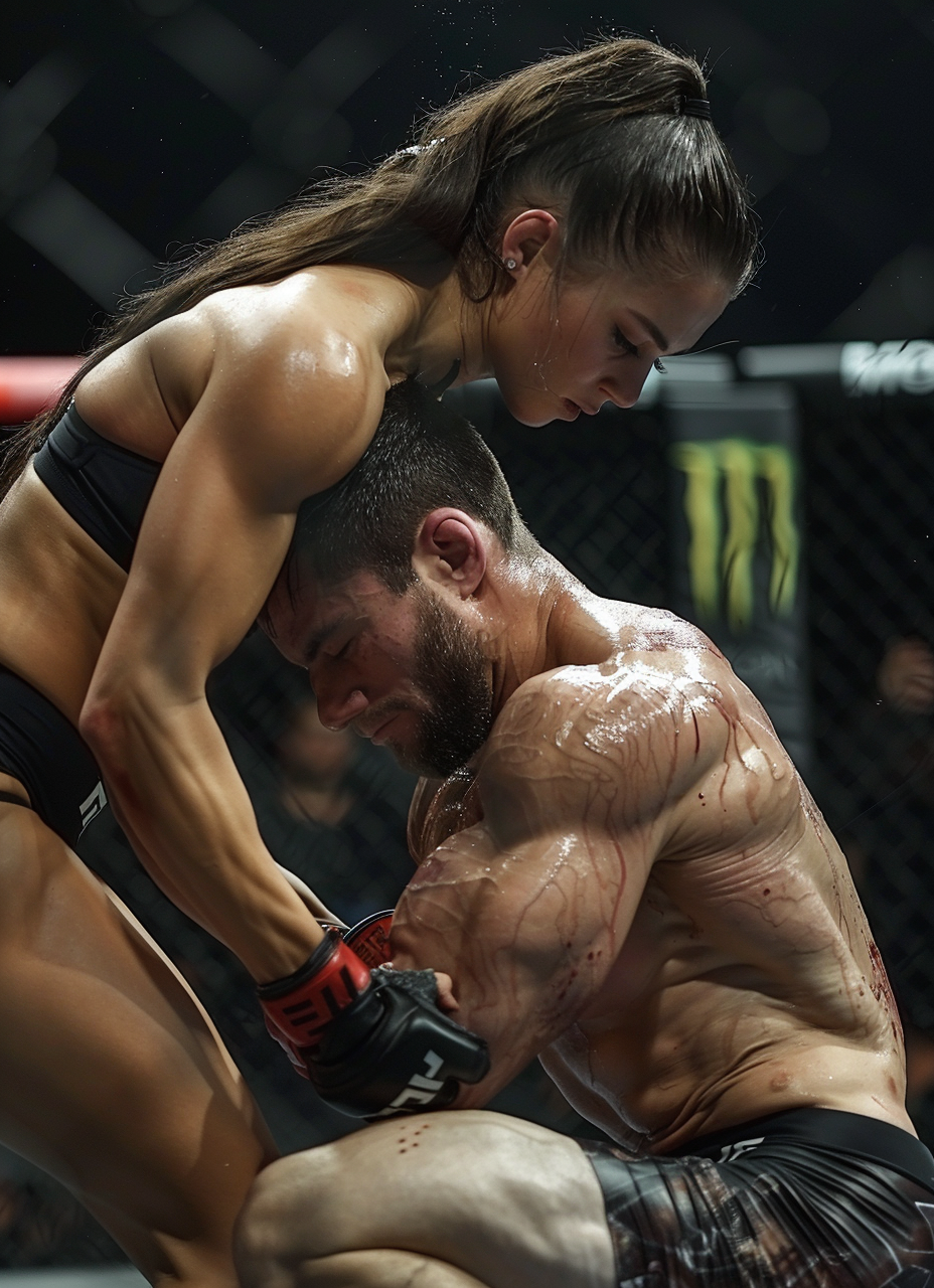 Female Vs Male Mixed Fight By Fightclub78 On Deviantart