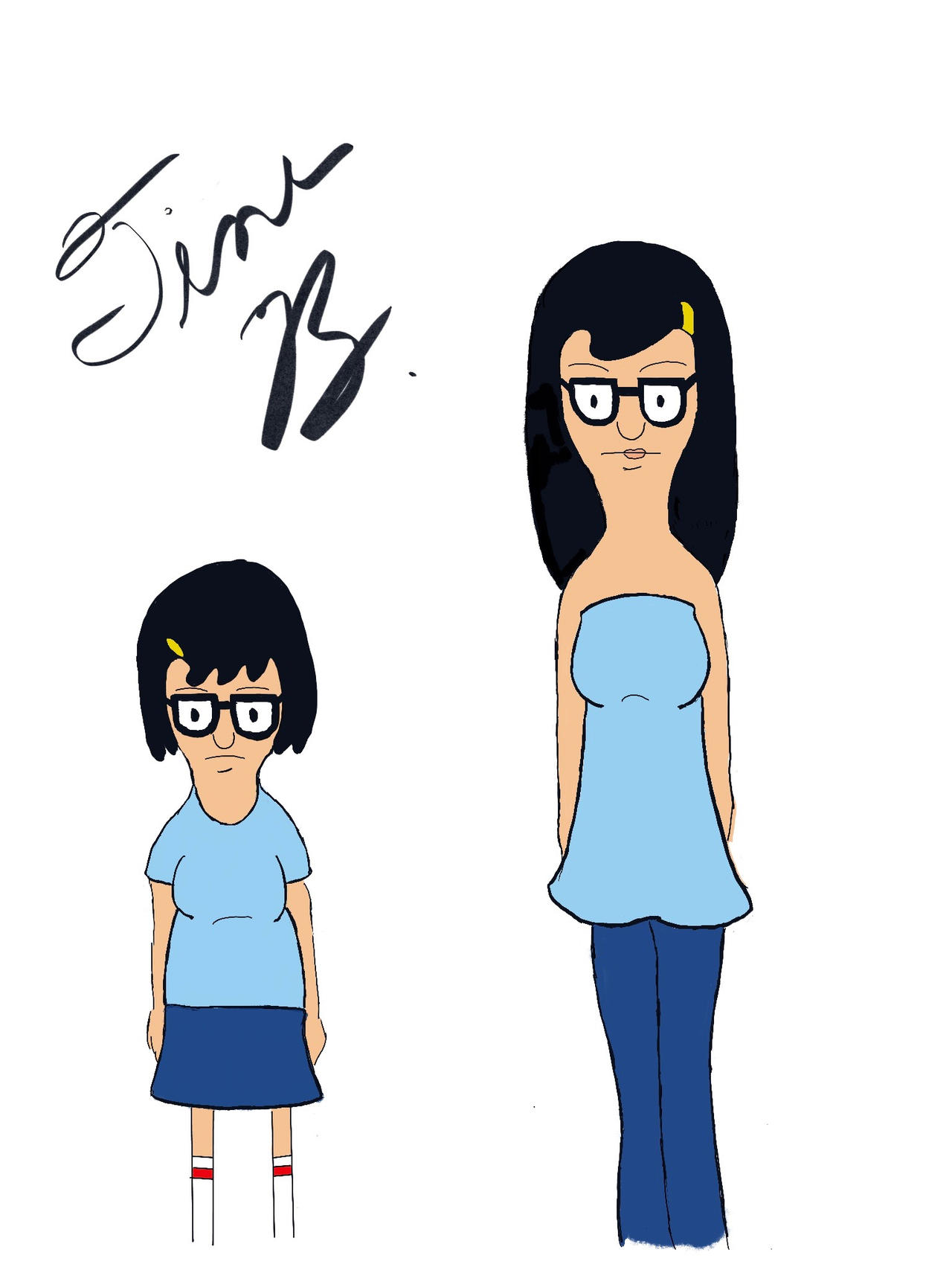 Tina Belcher By Orokimaru On Deviantart