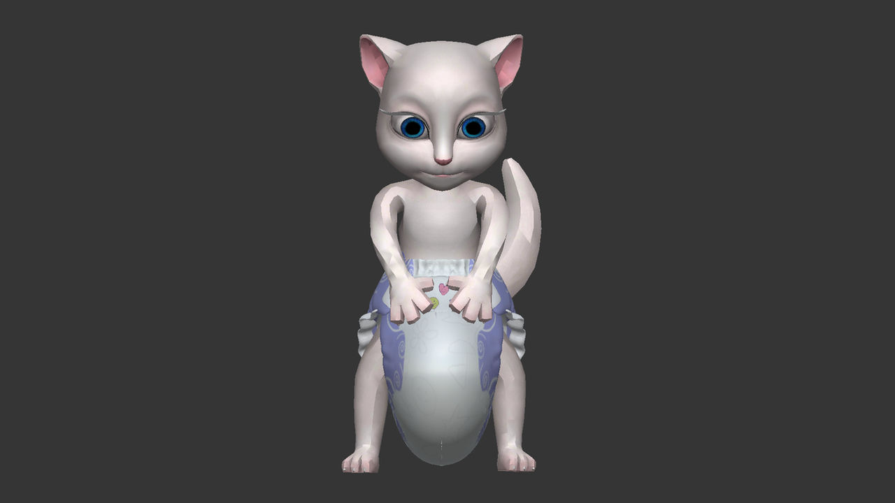 Angela And Her Big Full Diaper By Alex40146 On Deviantart
