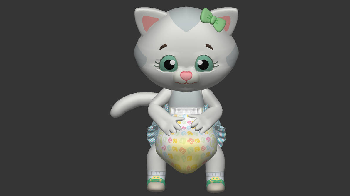 Katerina Kittycat Peed Her Diaper By Alex40146 On Deviantart