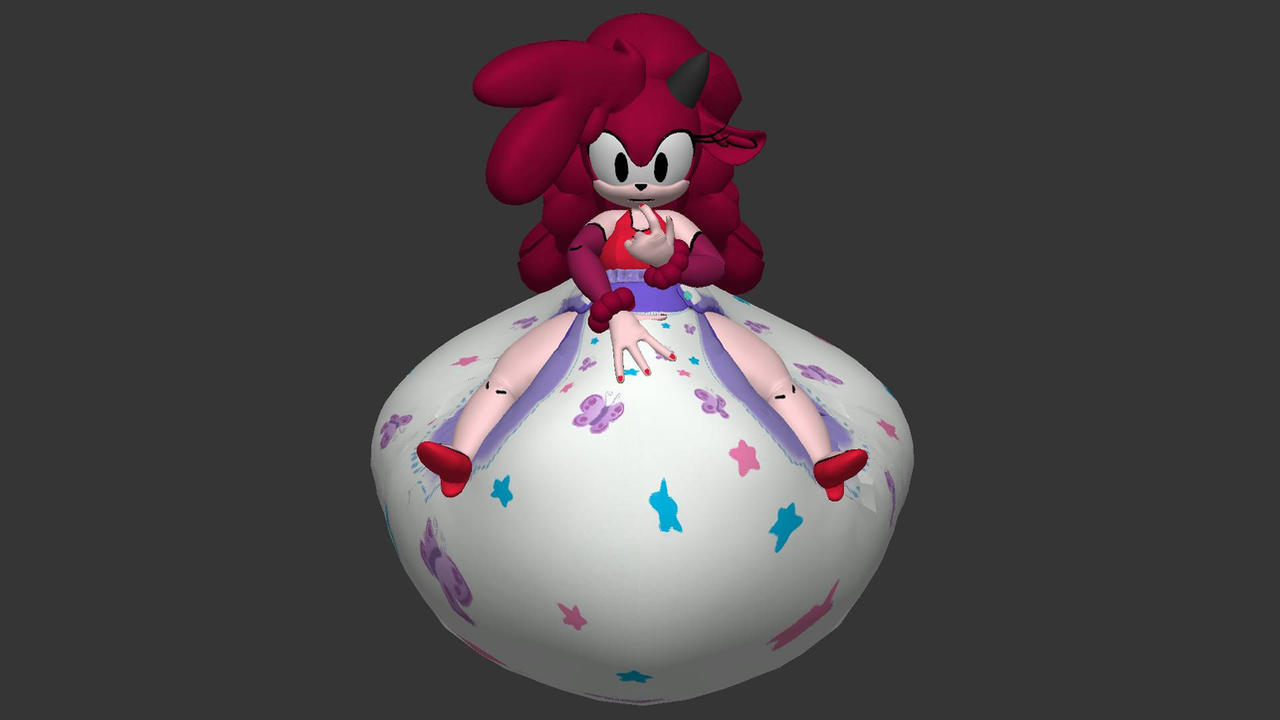 Exeternal Gf In A Very Hypermessy Diaper By Alex40146 On Deviantart
