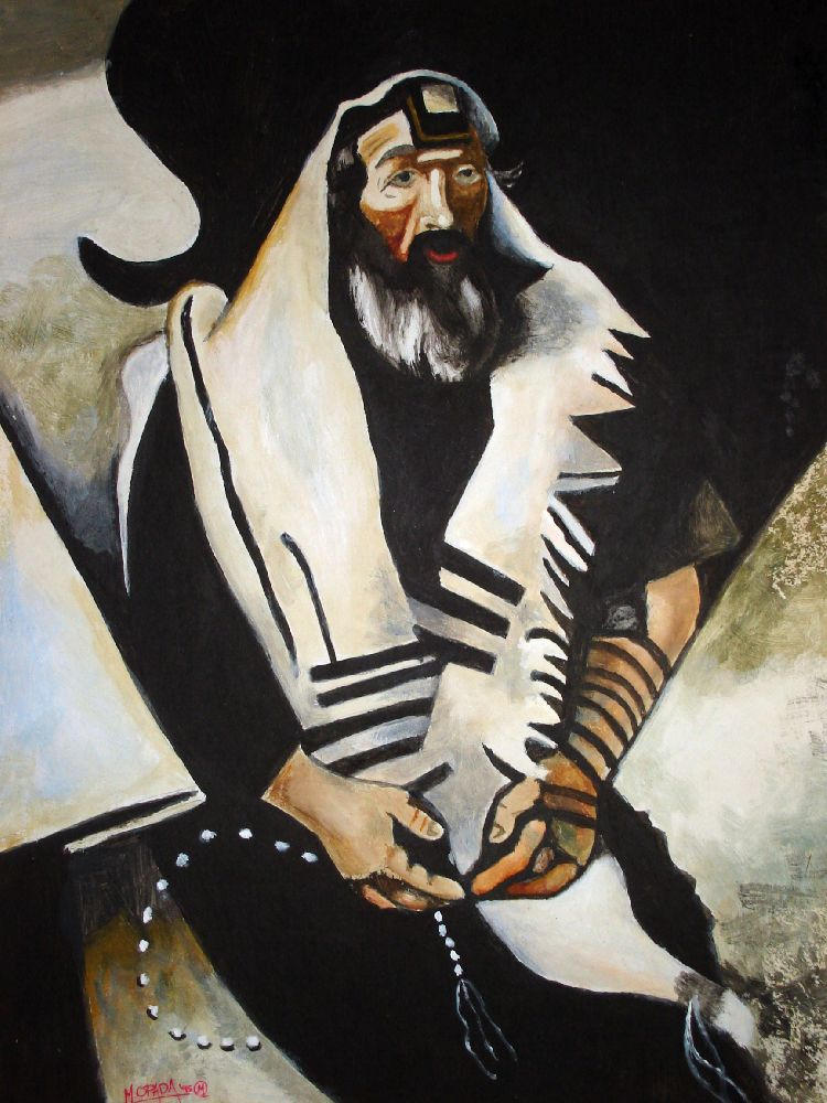 Rabbi--study on Marc Chagall by markeee on DeviantArt