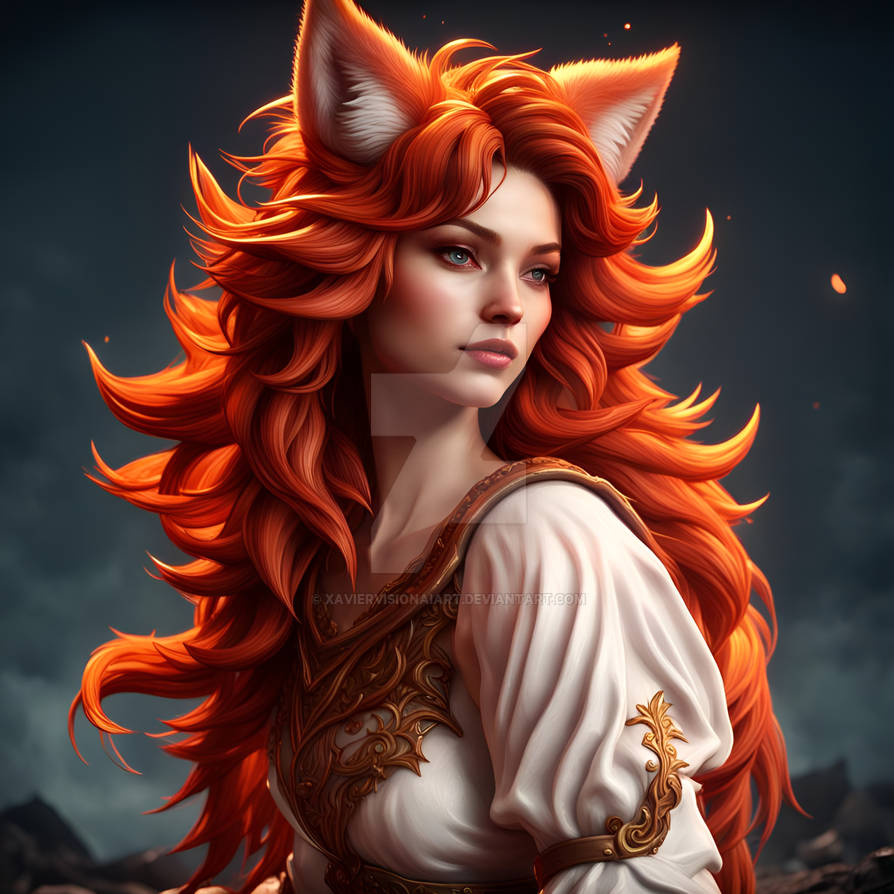 Red Fox In Human 20 By Xaviervisionaiart On Deviantart