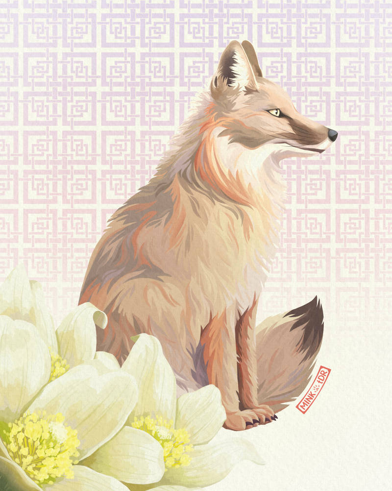 Corsac Fox Illustration By Minks Art On Deviantart
