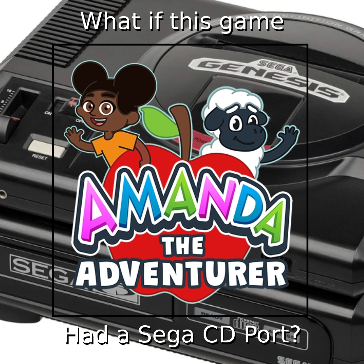What If Amanda The Adventurer Had A Sega Cd Port By Zacharylunsfordart On Deviantart