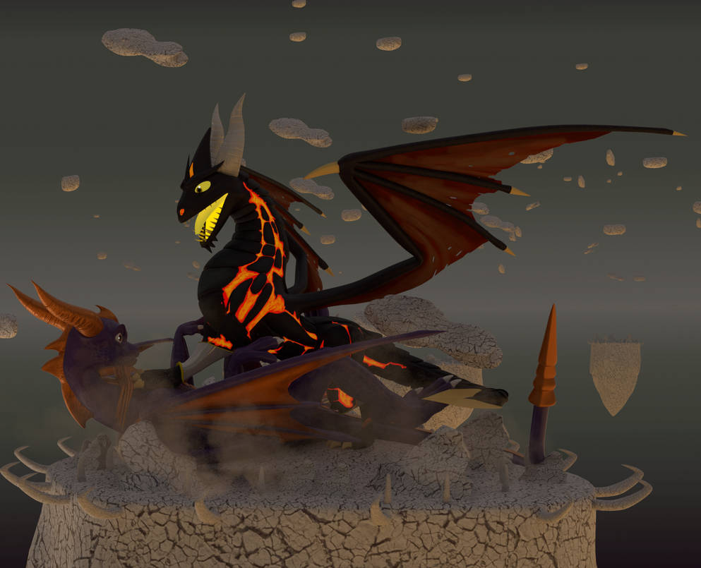 Malefor Vs Ignitus By Fynamic On Deviantart