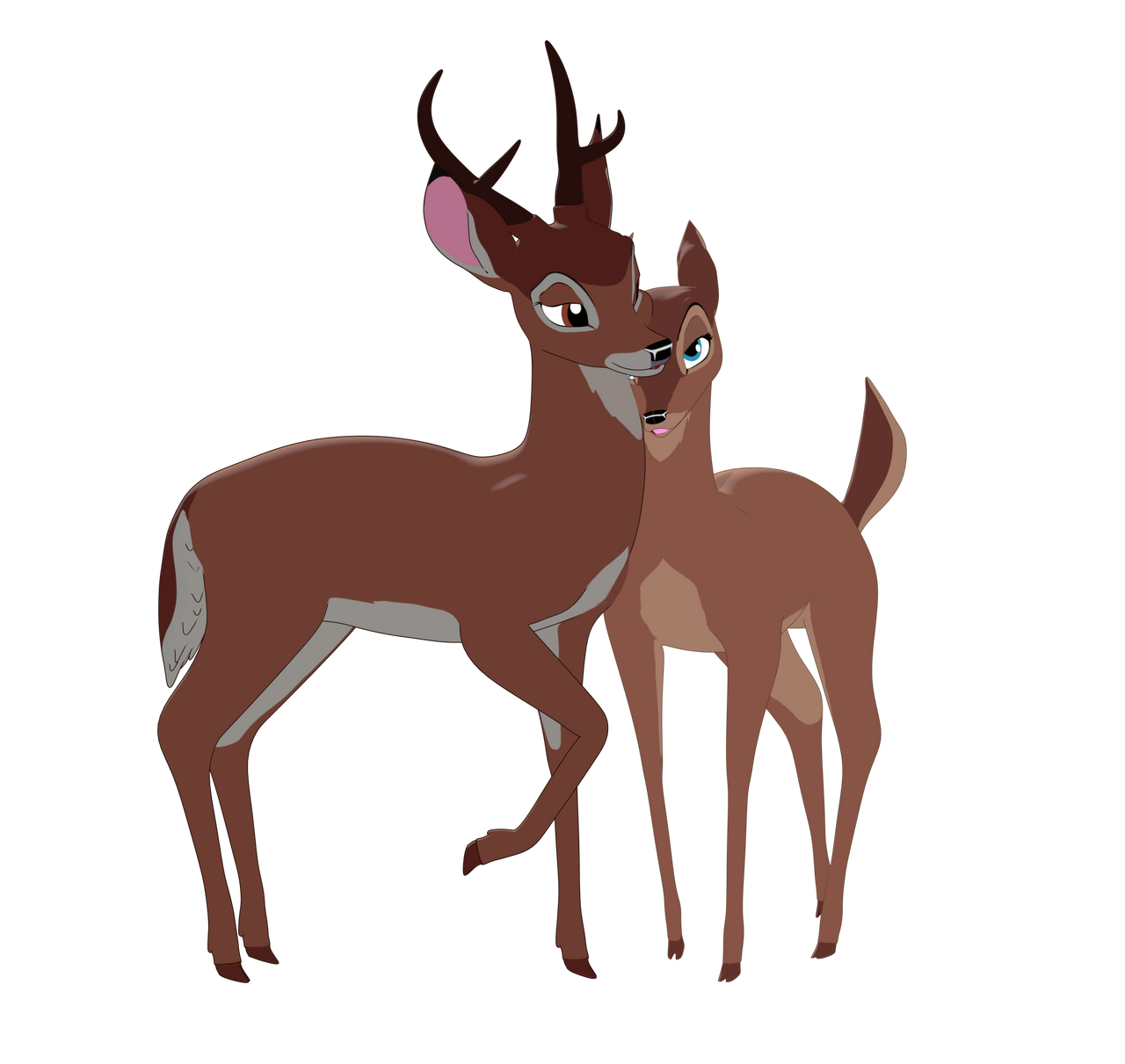 Bambi X Faline By Fynamic On Deviantart