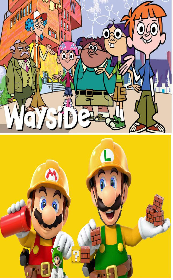 Wayside Cast Adores Builder Mario And Luigi By Saucerofperil On Deviantart