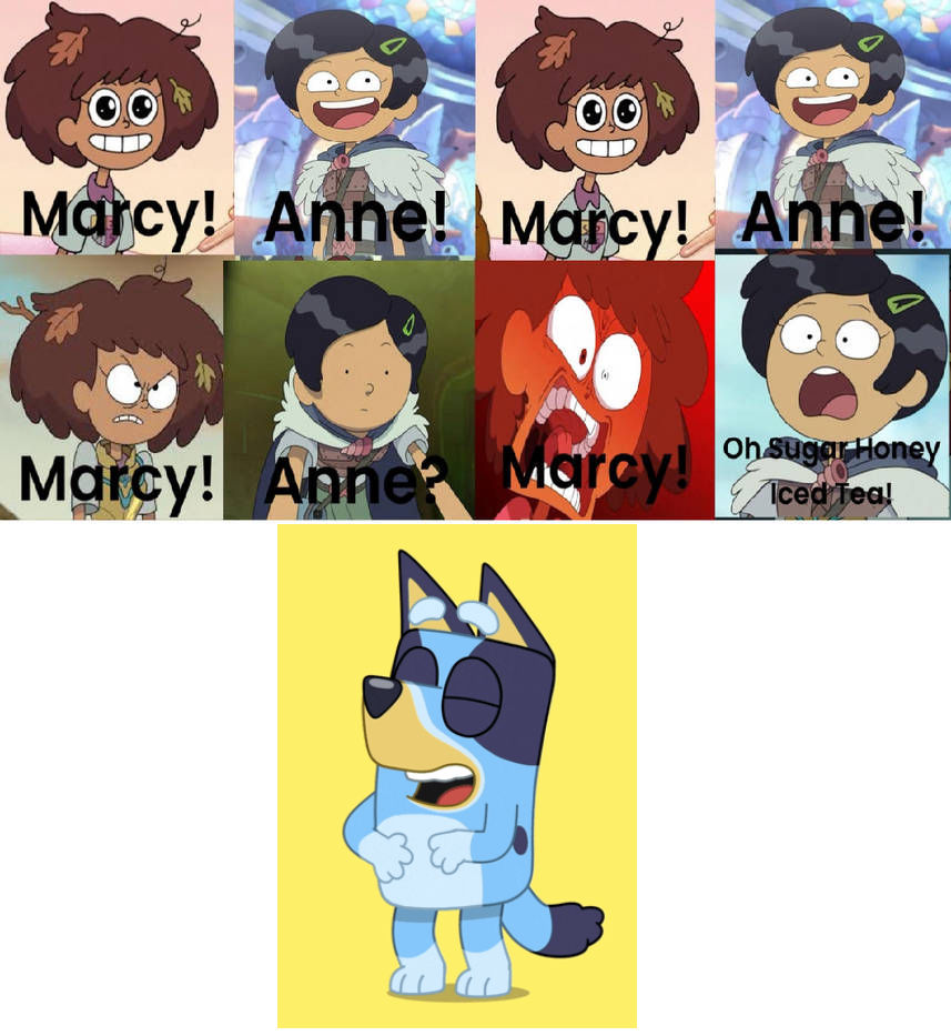 Bluey laughs at Marcy saying Sugar Honey Ice Tea by SaucerofPeril on ... Bluey laughs at Marcy saying Sugar Honey Ice Tea by SaucerofPeril on ...