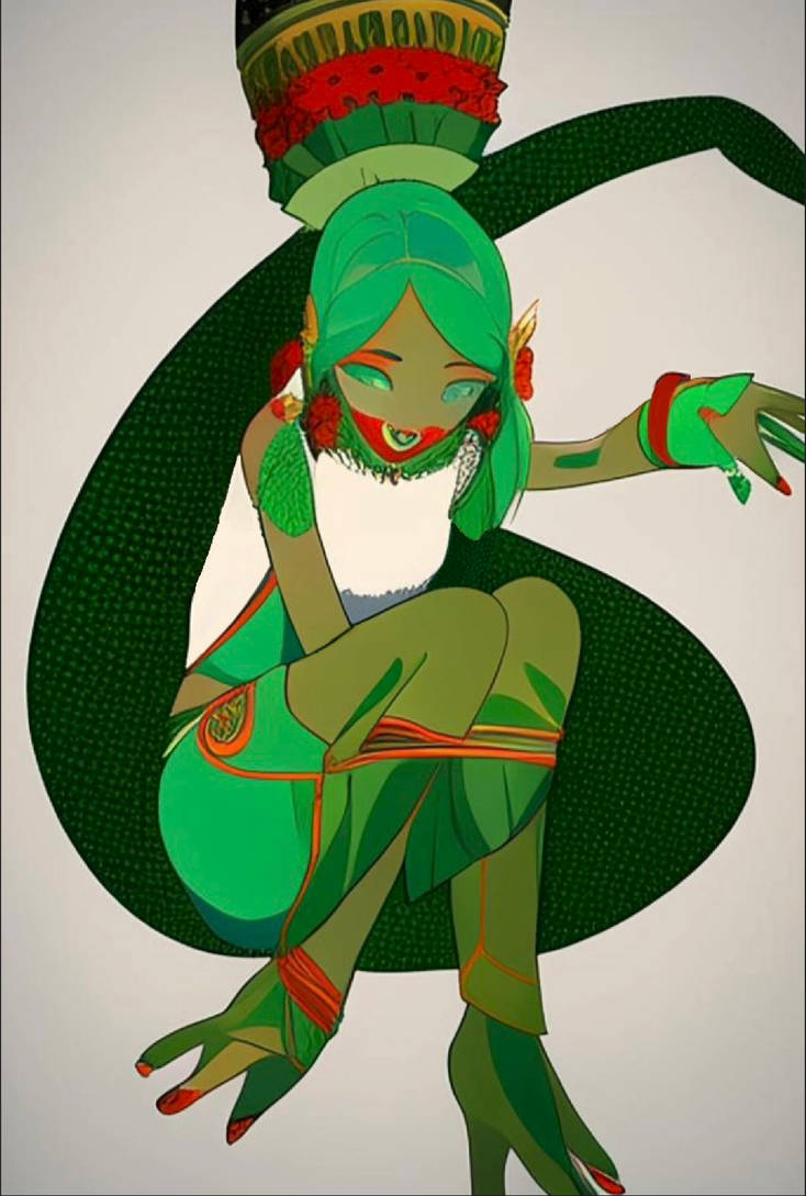 Actual Lizard Woman By Kaichins On Deviantart