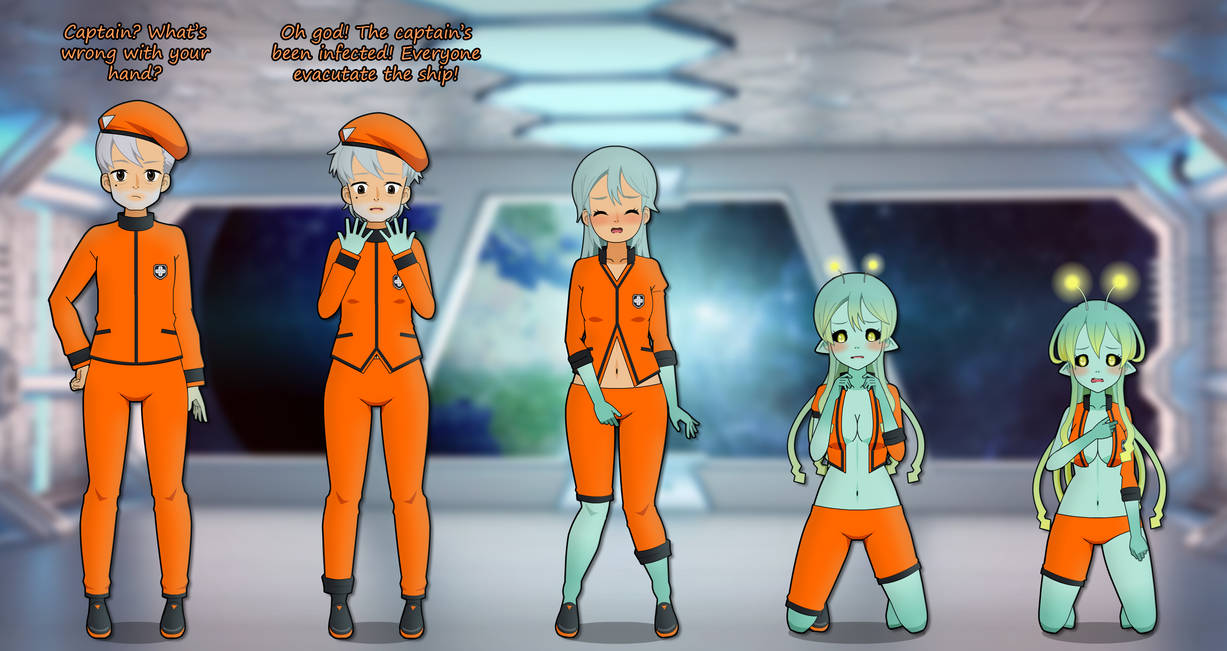 Extraterrestrial Infection Alien Tg By Burningtf On Deviantart