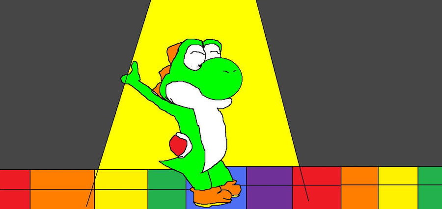 Dancing Yoshi By Yoshibro1 On Deviantart