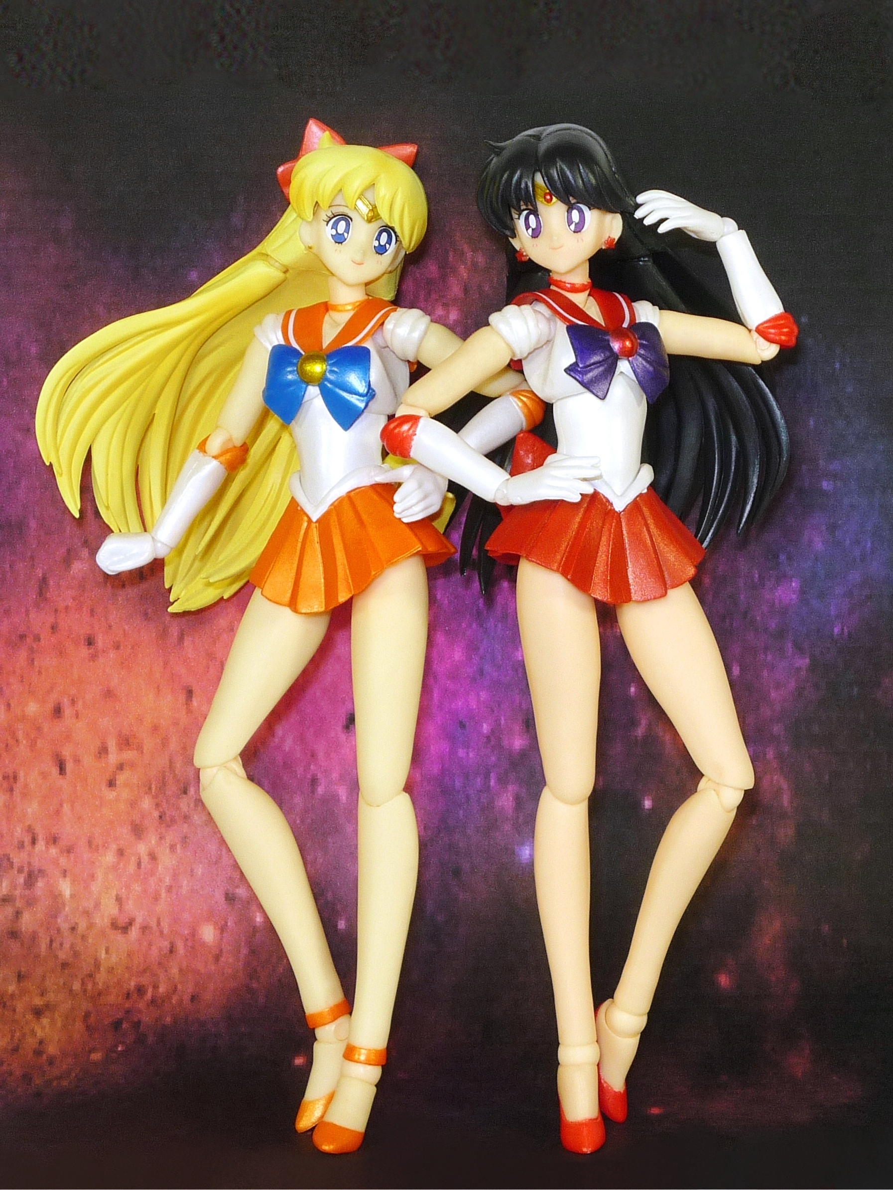 Sailor Moon Sh Figuarts Sailor Mars Venus By Mooncollectar On Deviantart