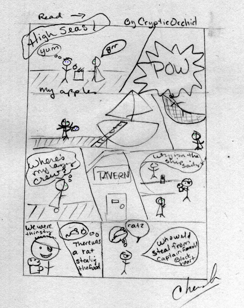 High Seas Stick Figure Comic 1 by CrypticOrchid on DeviantArt