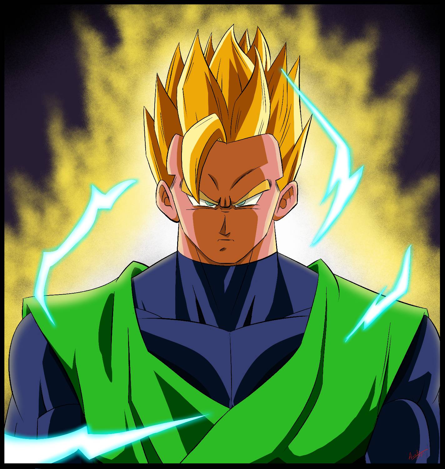 Adult Gohan Ssj2 By Acaredia On Deviantart