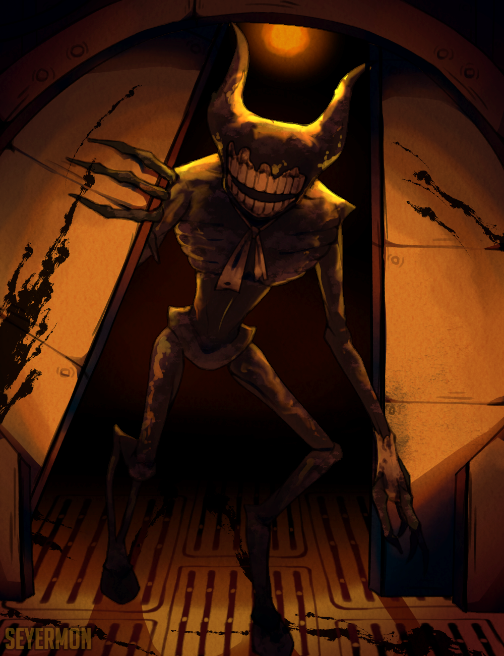 The Ink Demon Is Coming Hide By Seyermon On Deviantart