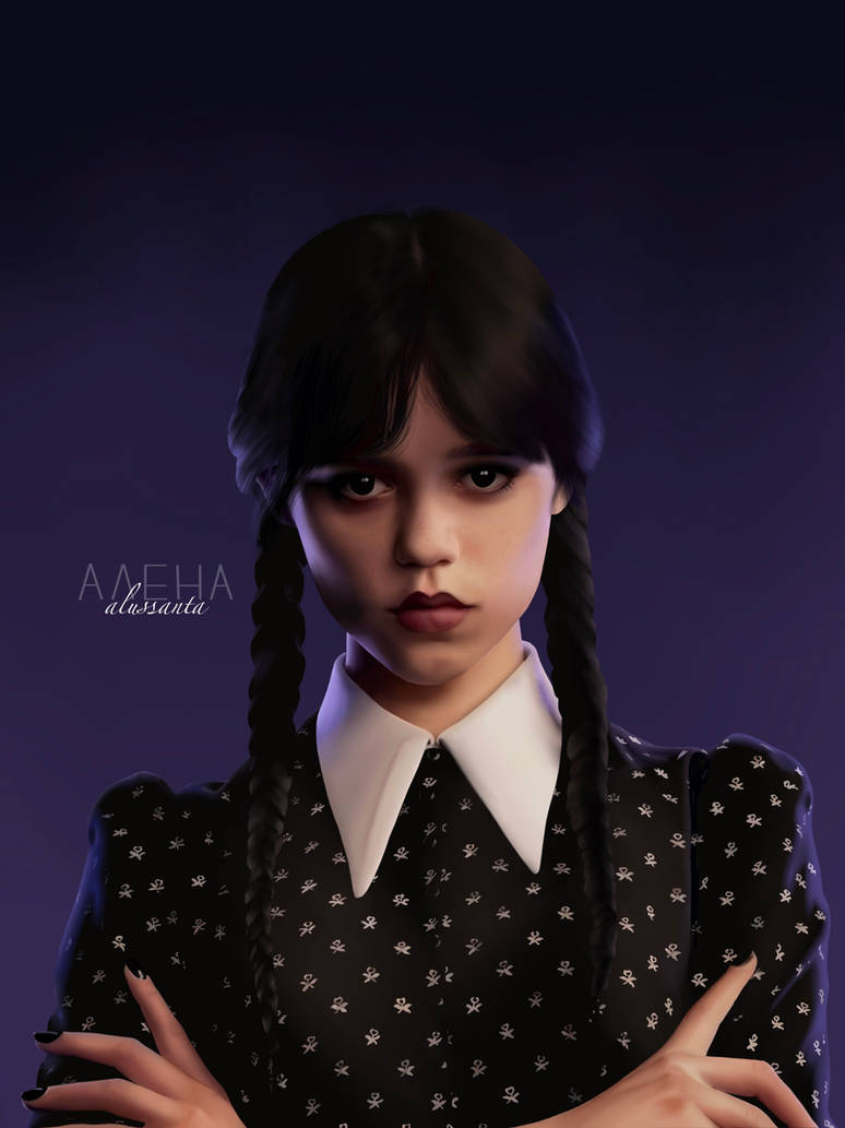 Wednesday Addams By Alenadolgushina On Deviantart