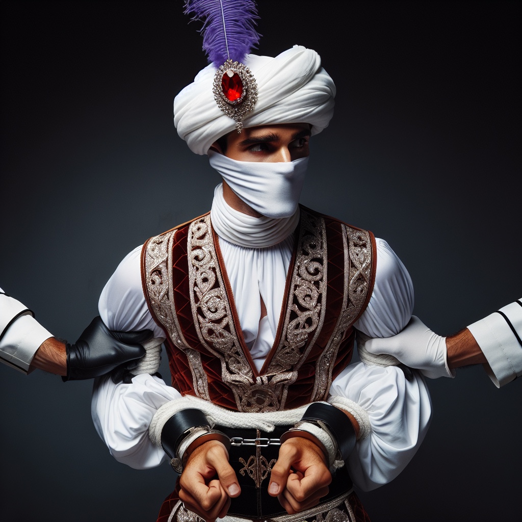Aladdin Chained And Gagged By Palace Guards By Tcruise23 On Deviantart