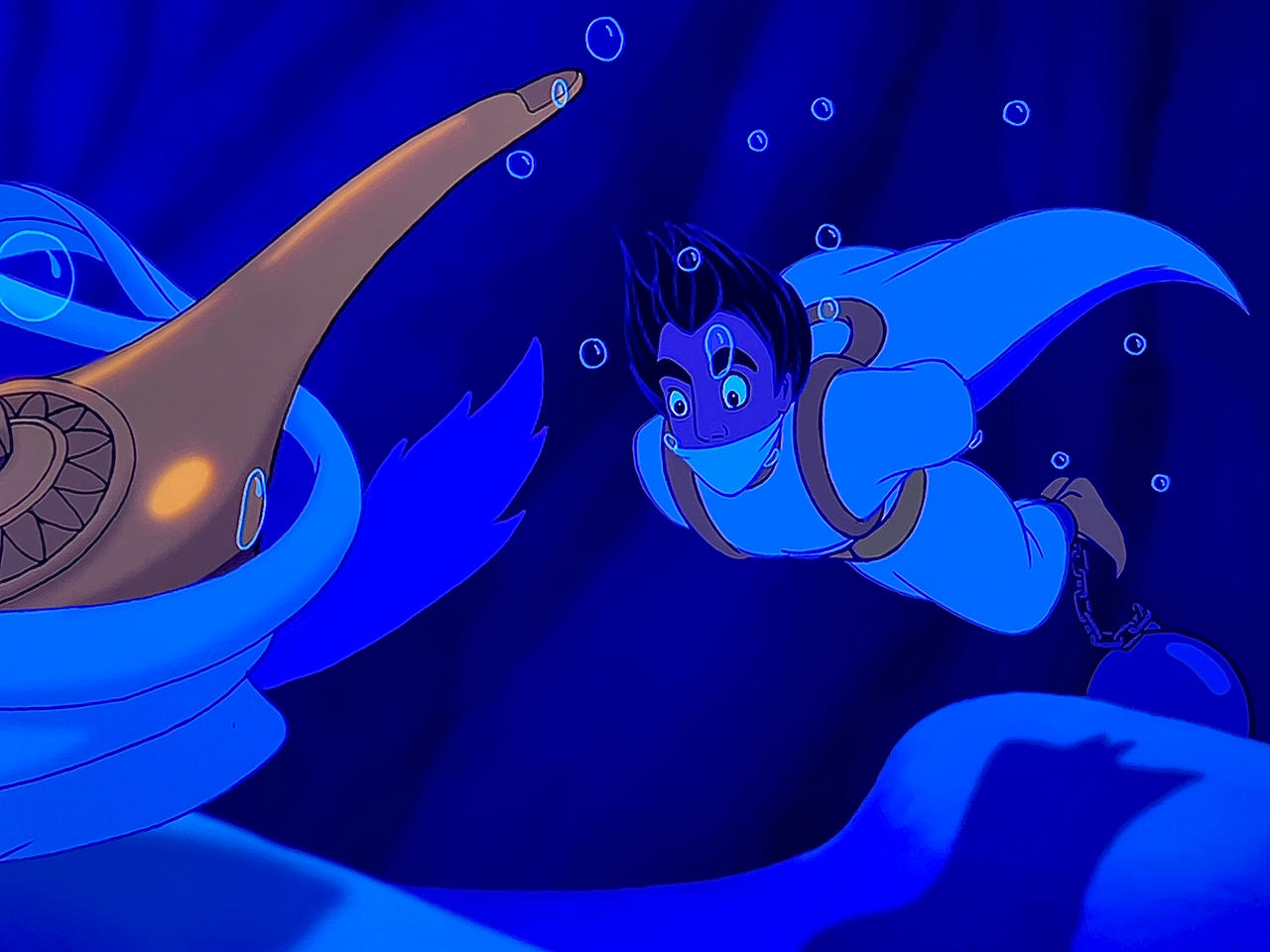 Prince Aladdin Gagged Chained And Drowning By Tcruise23 On Deviantart