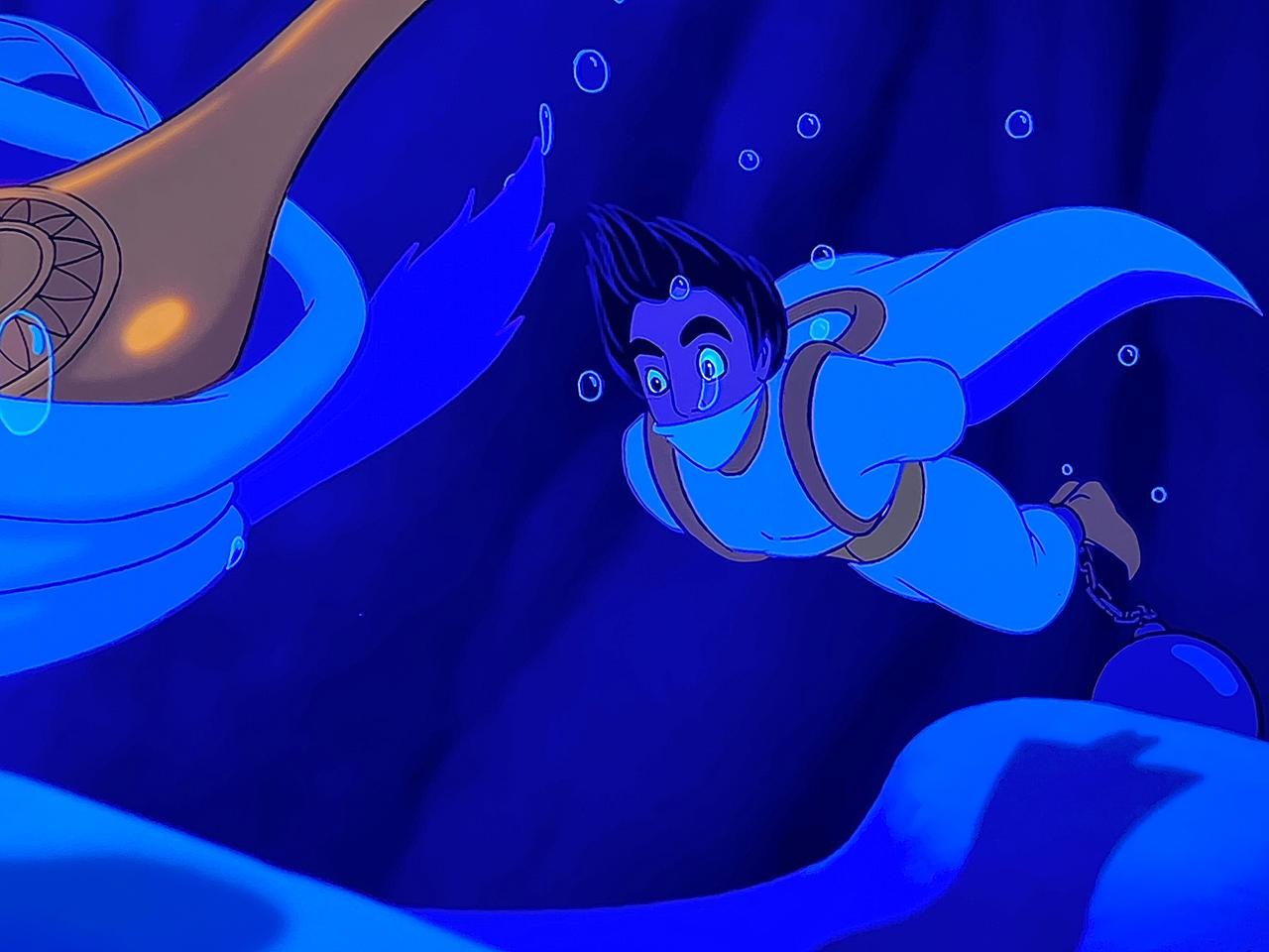 Prince Aladdin Gagged Chained And Drowning By Tcruise23 On Deviantart