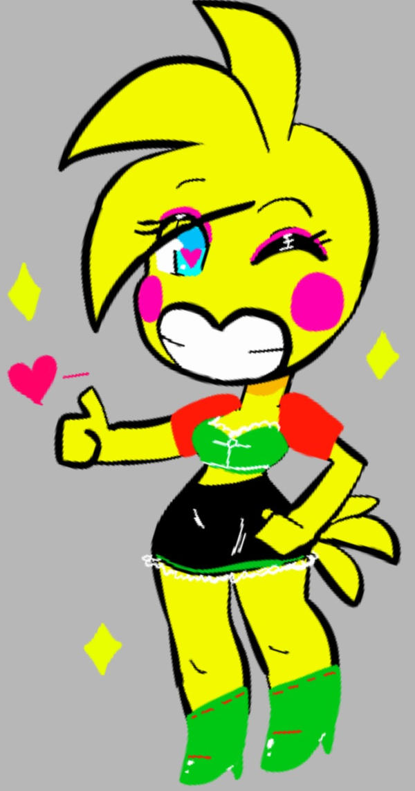 Chibitoy Chica German Dress Ver By Hueghost On Deviantart