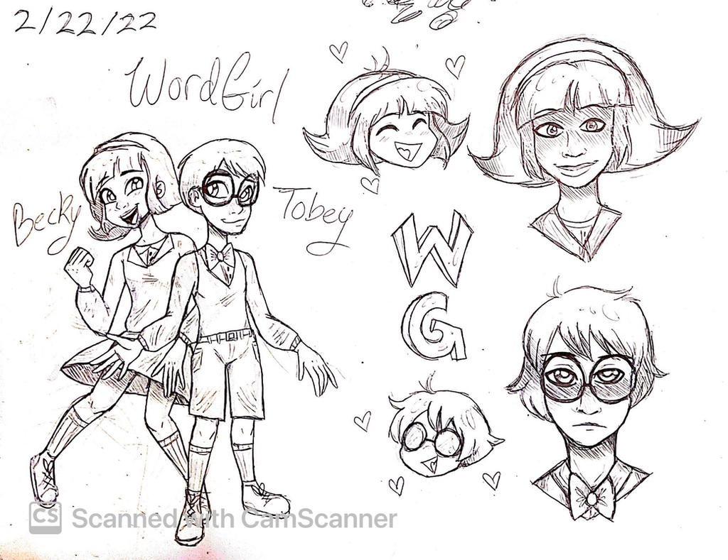 Becky And Tobey Sketches By Hueghost On Deviantart