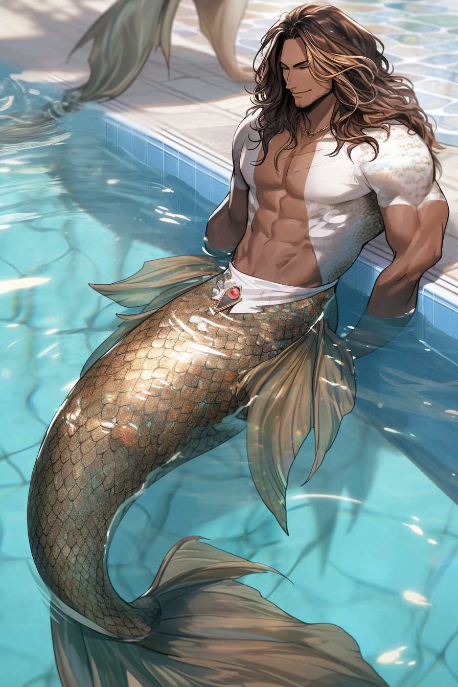 Merman Prince Open By Chrisd19 On Deviantart