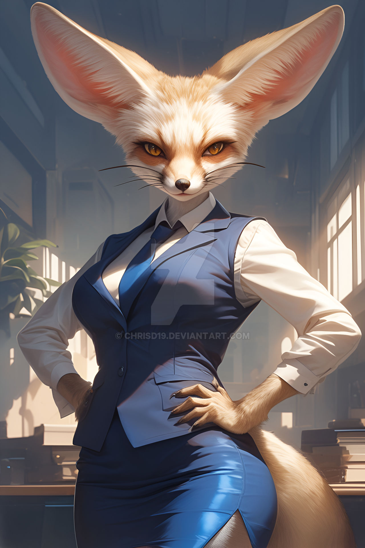 Fenneko From Aggretsuko Fanart By Chrisd19 On Deviantart