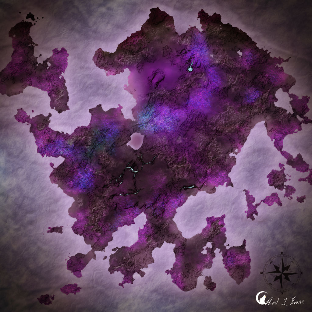 Tainted World Fantasy Map by moonkittyA on DeviantArt Tainted World Fantasy Map by moonkittyA on DeviantArt