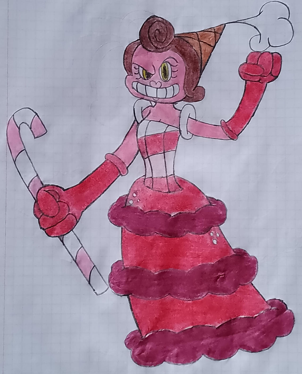 Baroness Von Bon Bon Cuphead By Chicofnaf On Deviantart