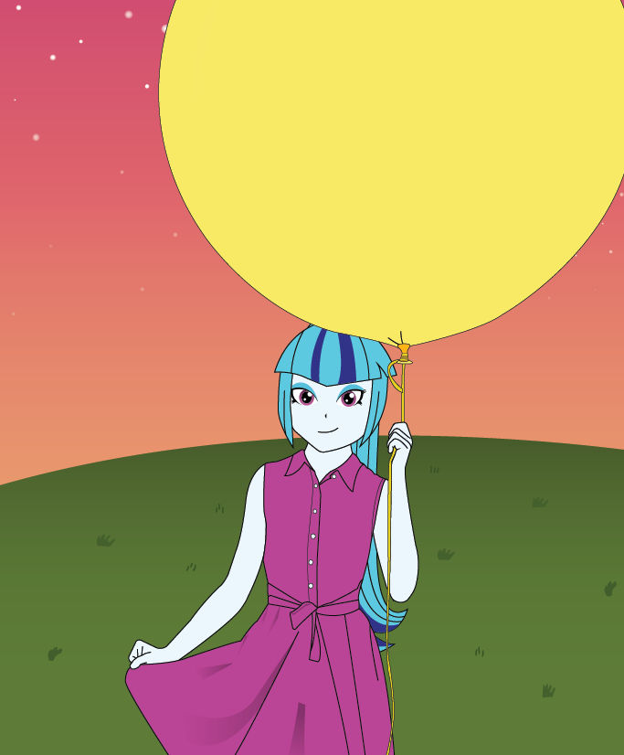 Sonata Holding A Big Yellow Balloon By Hakdurbin On Deviantart
