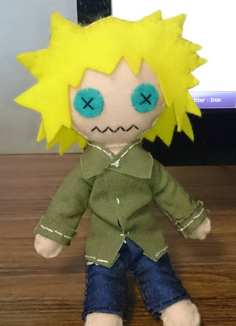 My Handmade Tweek Plushie 4 By Hidemaru Kyu On Deviantart
