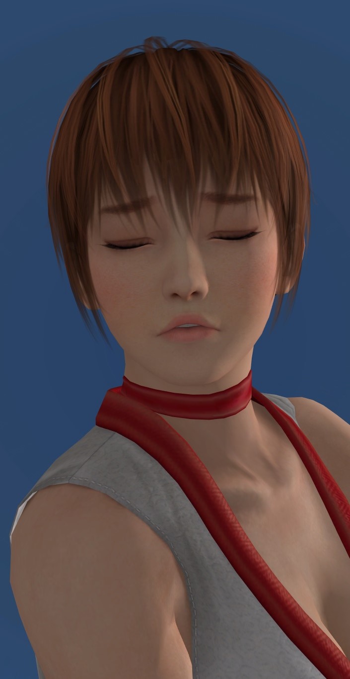 Default White Kasumi Face Down 8 Pose 6 By Opticpause On Deviantart