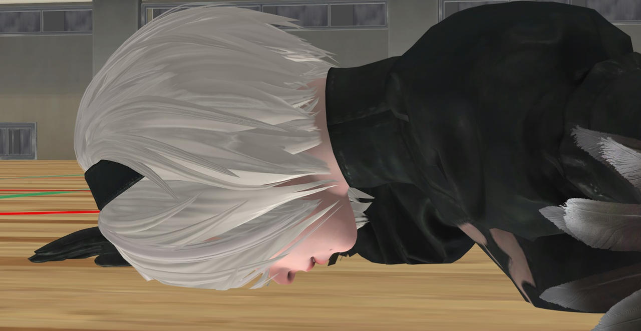 2b Face Down 8 Pose 14 By Opticpause On Deviantart