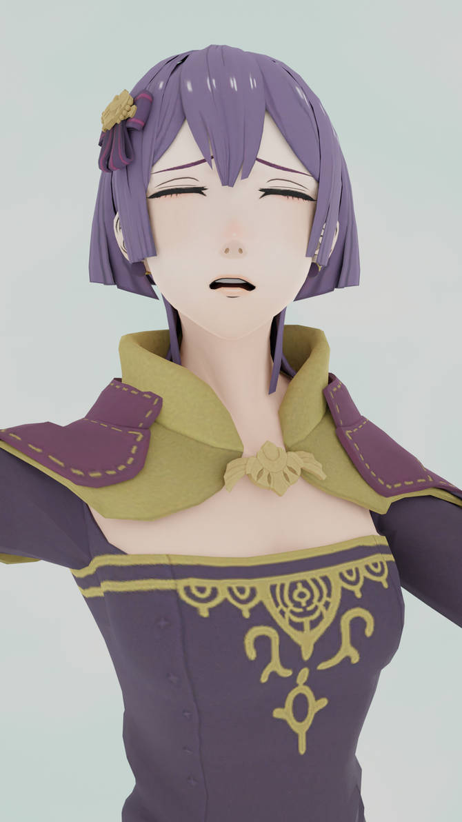 Timeskip Bernadetta Face Down Pose 15 12 By Opticpause On Deviantart
