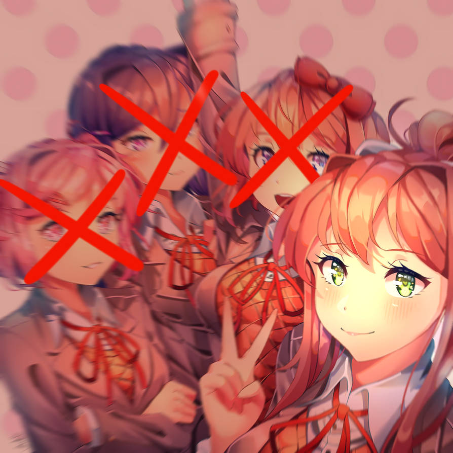 happy belated bday, monika by yourcupofkohi on DeviantArt happy belated bday, monika by yourcupofkohi on DeviantArt