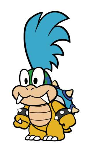 Paper Larry Koopa By Jharring14 On Deviantart