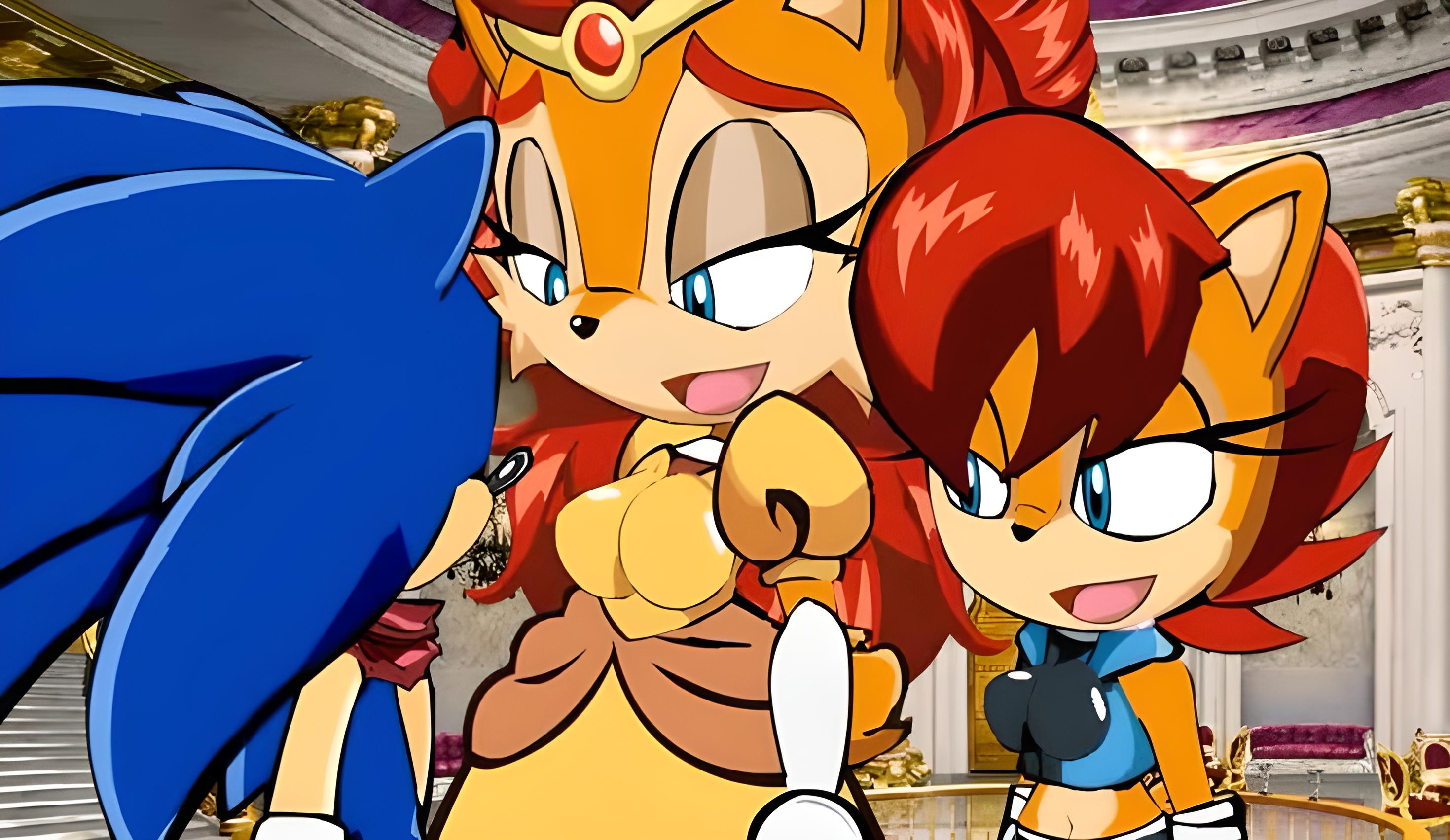 Sonic X Sally And Aliciameeting The Mother In Law By Sonicprimeinfinitus On Deviantart