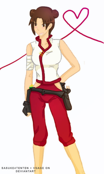 Tenten Doujinshi Design By Tentenrikku On Deviantart