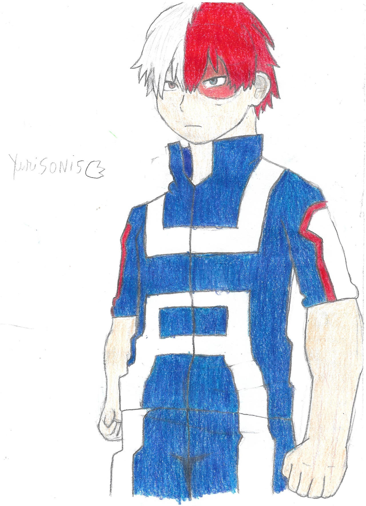 Fan Art Shoto Todoroki Sports Festival By Yurisonic5 On Deviantart