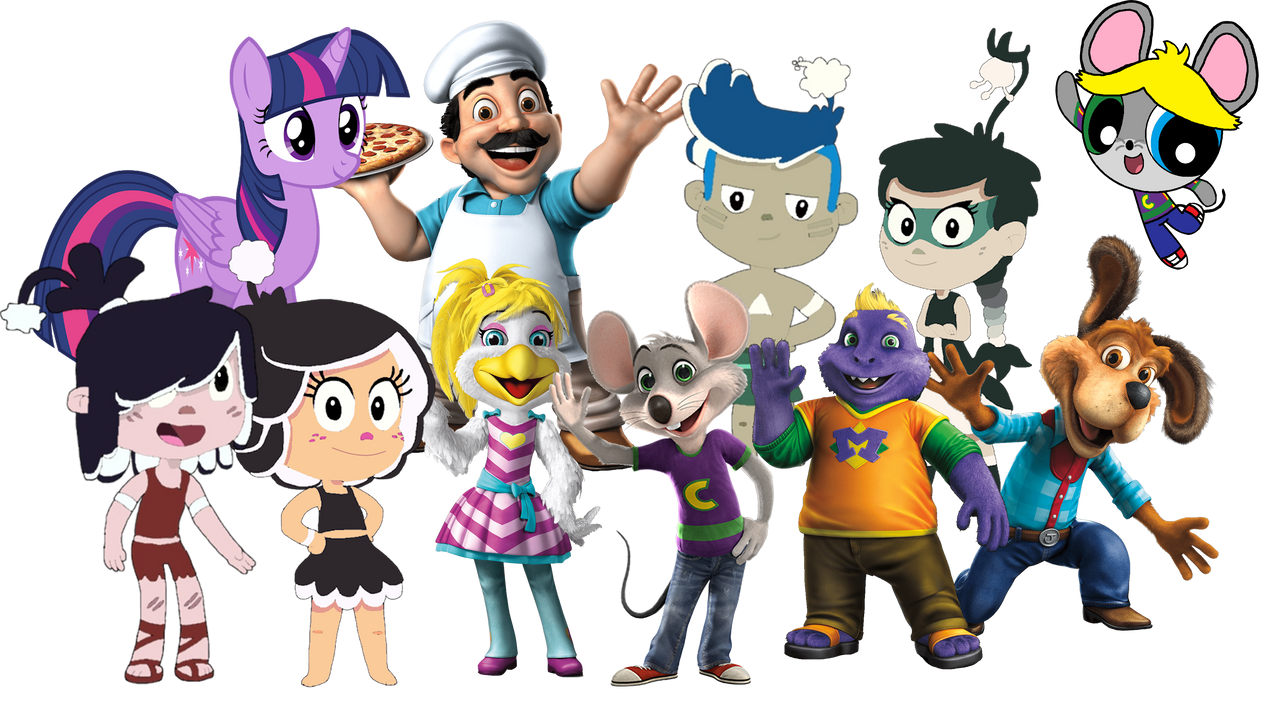 Chuck E Cheese And Friends Vector By Liikotuari On Deviantart