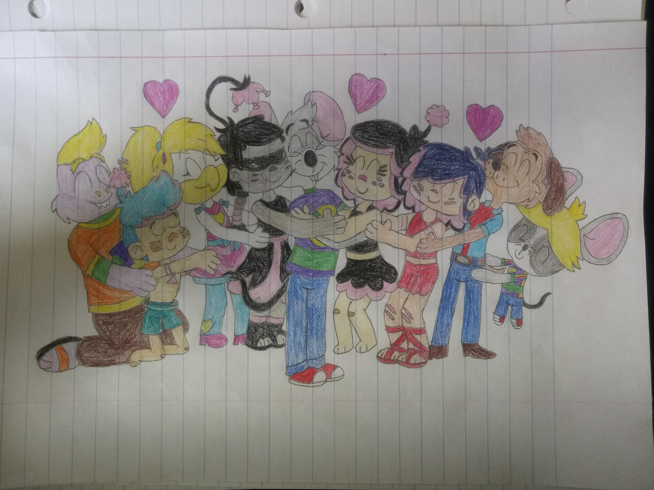 Chuck E Cheese And Hanazuki United Friends By Liikotuari On Deviantart
