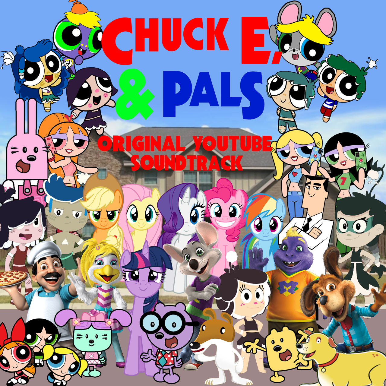 Chuck E And Pals Cd Album Fanmade By Liikotuari On Deviantart