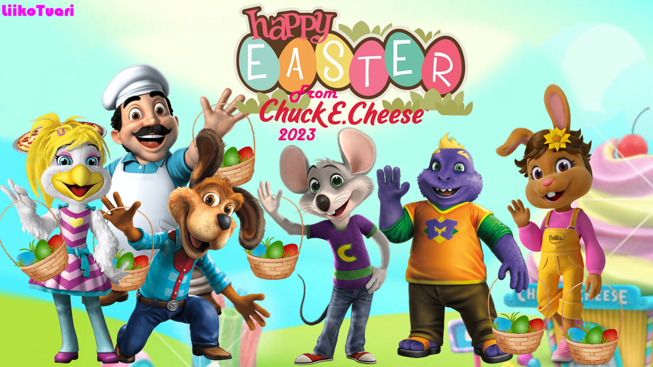 Happy Easter From Chuck E Cheese 2023 By Liikotuari On Deviantart