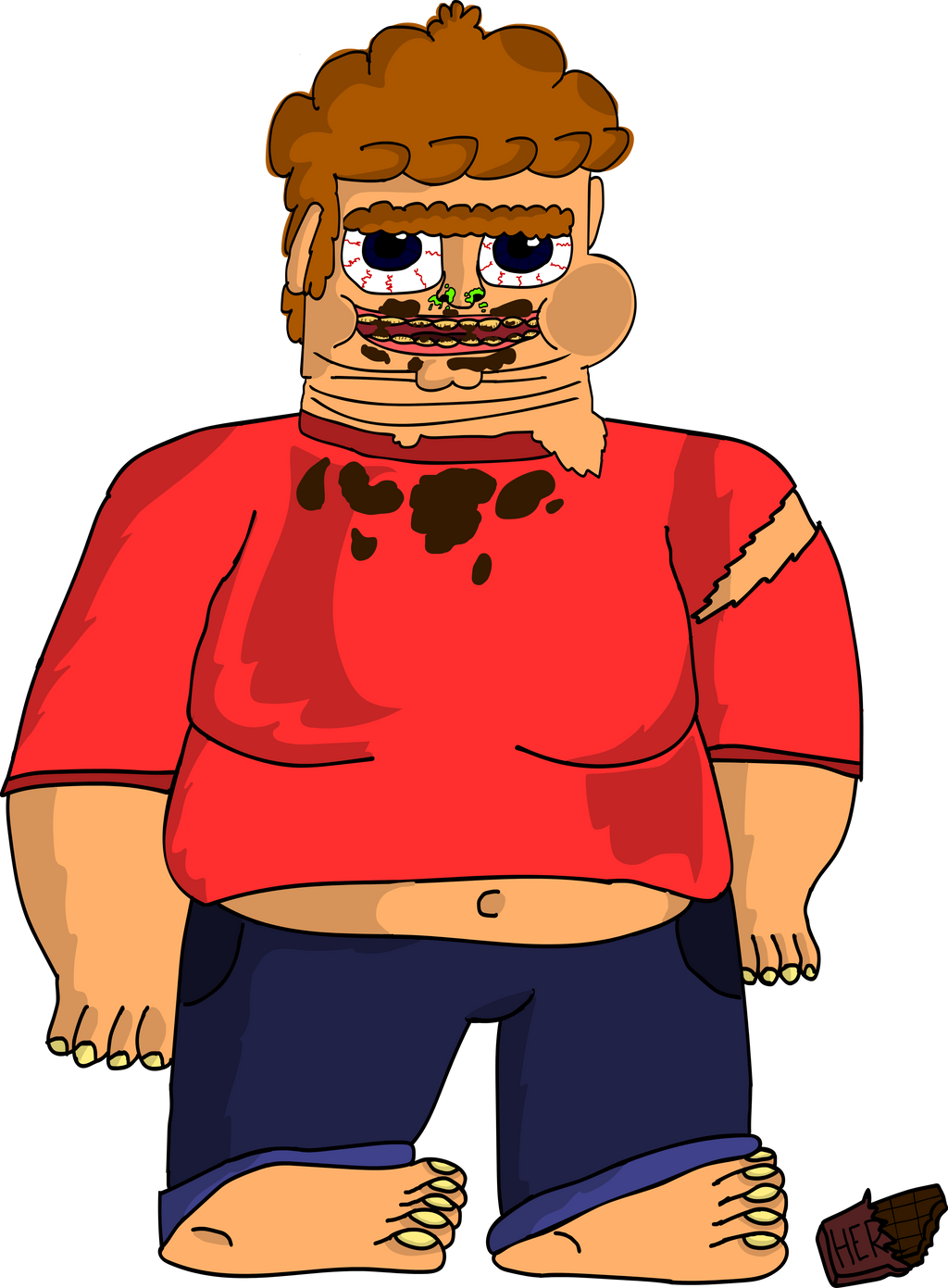 Fat Guy By Muffinstuff On DeviantArt fat-guy-by-muffinstuff-on-deviantart