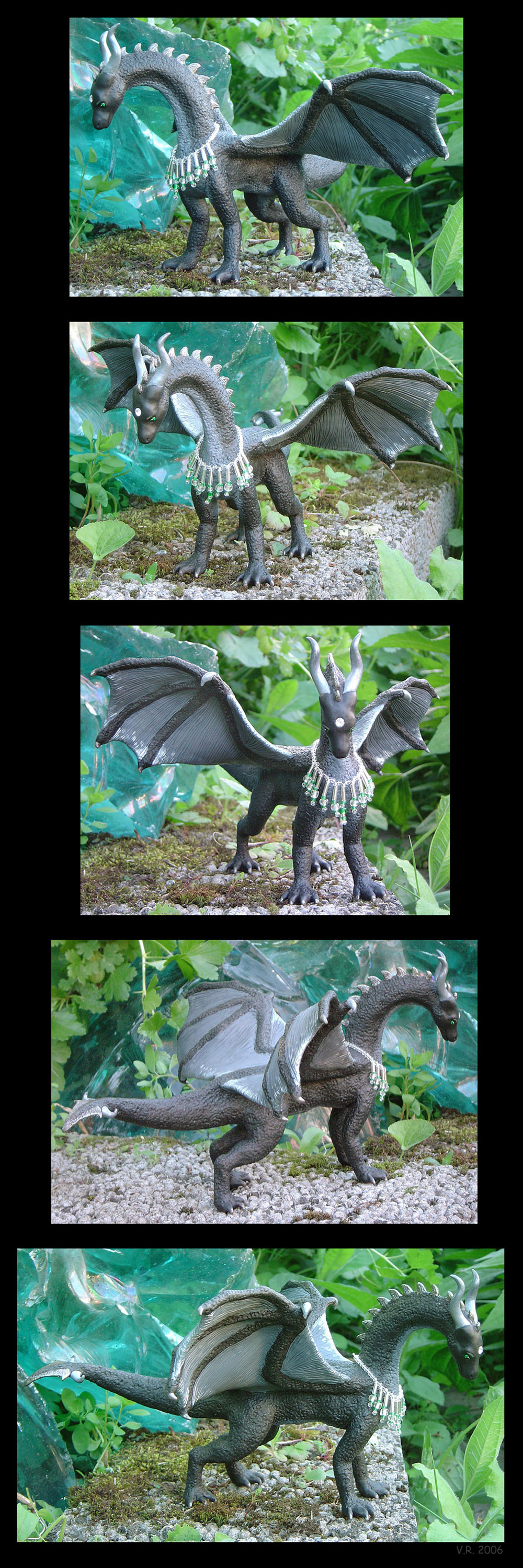 Black dragon sculpture by VeroRamos on DeviantArt