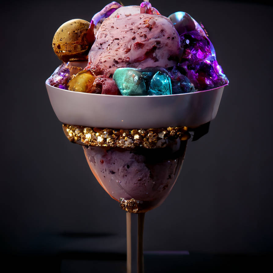 Most Fancy Ice Cream Ever By Aicharactersart On Deviantart