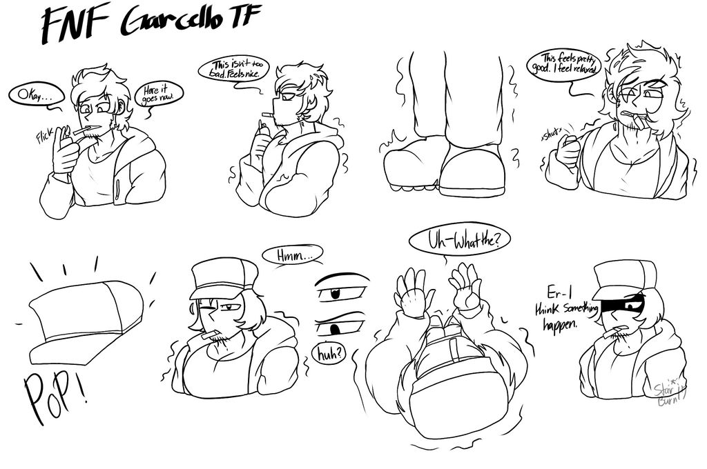 Fnf Garcello Tf By Sanaelovesdragontale On Deviantart